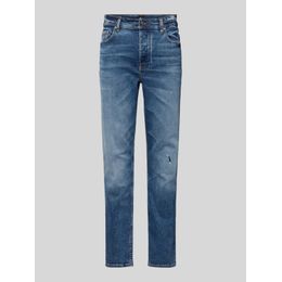 BOSS Orange Tapered Fit Jeans im 5-Pocket-Design Modell 'TABER'