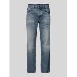 BOSS Orange Slim Fit Jeans mit Label-Detail Modell 'Troy'