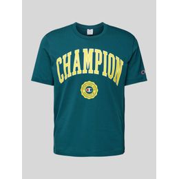 Champion T-Shirt mit Label-Print Modell 'Bookstore'