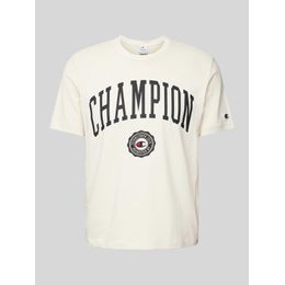 Champion T-Shirt mit Label-Print Modell 'Bookstore'