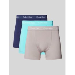 Calvin Klein Underwear Trunks mit Logo-Bund im 3er-Pack