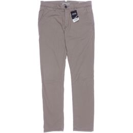 Tom Tailor Denim Herren Stoffhose, beige, Gr. 32