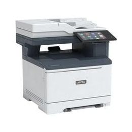Xerox VersaLink C415DN, Multifunktionsdrucker grau/blau, USB, LAN, Scan, Kopie, Fax, Duplex (Druck), Duplex (Scan)