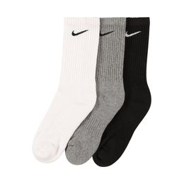 Nike Sportsocken 'Everyday' Herren Gr&ouml;&szlig;e 34/38 graumeliert / schwarz / wei&szlig;