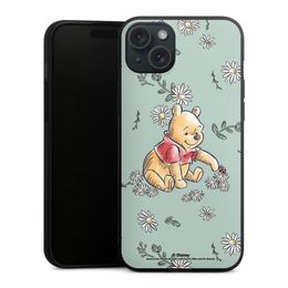 DeinDesign iPhone 15 Plus Handy Premium Silikon H&uuml;lle Handyh&uuml;lle schwarz Case Disney Winnie The Pooh Official Licensed Product Silikon Premium Case