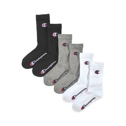 Champion Authentic Athletic Apparel Socken M&auml;dchen Gr&ouml;&szlig;e 27/30.5 blau / graumeliert / schwarz / wei&szlig;