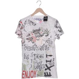 Desigual Damen T-Shirt, weiß, Gr. 36