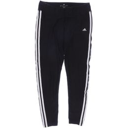 Adidas Damen Stoffhose, schwarz, Gr. 0