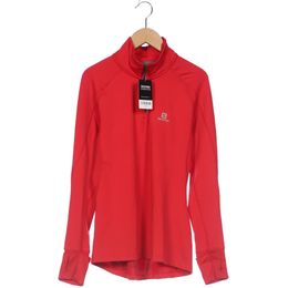 Salomon Damen Sweatshirt, rot, Gr. 38