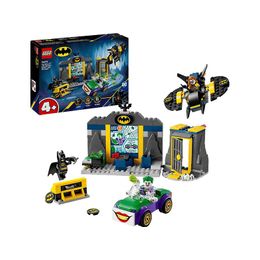 Lego Super Heroes 76272 Bathöhle mit Batman™, Batgirl™ und Joker™ Bausatz, Mehrfarbig