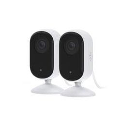 ARLO Essential 2K Indoor Kamera, &Uuml;berwachungskamera wei&szlig;/schwarz, 2er, Set, WLAN, 4 MP