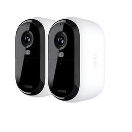 ARLO Essential 2K Outdoor Kamera, &Uuml;berwachungskamera wei&szlig;/schwarz, 2er, Set, WLAN, 4 MP