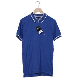 Tommy Hilfiger Herren Poloshirt, blau, Gr. 48