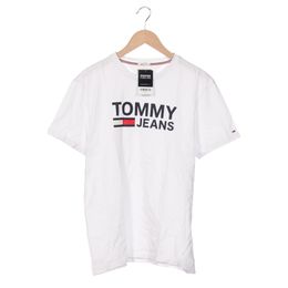 Tommy Jeans Herren T-Shirt, weiß, Gr. 52