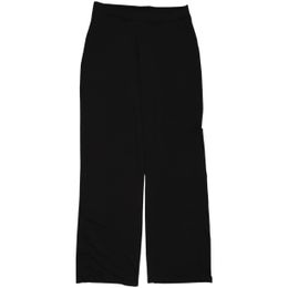 Pompoos Damen Stoffhose, schwarz, Gr. 36