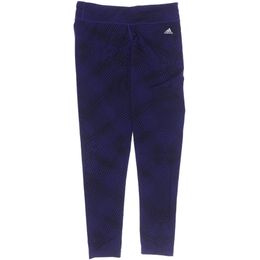 Adidas Damen Stoffhose, blau, Gr. 0