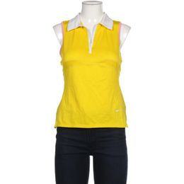Nike Damen Poloshirt, gelb, Gr. 38