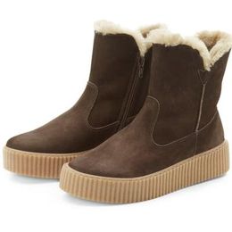 Werner Schuhe Damenboot mit Lammfell