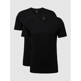 adidas Sportswear T-Shirt mit Label-Print im 2er-Pack