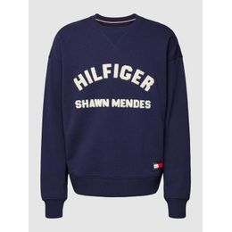 Tommy Hilfiger Sweatshirt mit Label-Stitching