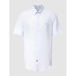 Tommy Hilfiger Regular Fit Business-Hemd mit Button-Down-Kragen