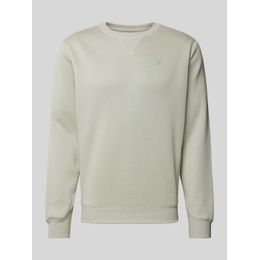 G-Star Raw Sweatshirt mit Label-Stitching