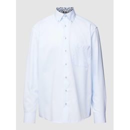 Eterna Comfort Fit Business-Hemd mit Button-Down-Kragen