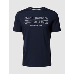 s.Oliver RED LABEL T-Shirt mit Label-Print