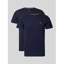 Tommy Jeans T-Shirt mit Label-Stitching