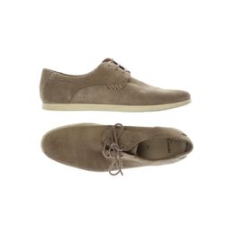 Clarks Herren Halbschuh, beige, Gr. 9.5