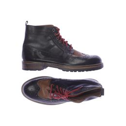 Ben Sherman Herren Stiefel, schwarz, Gr. 42