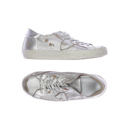 Philippe Model Damen Sneakers, silber, Gr. 37