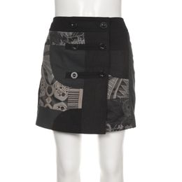 Desigual Damen Rock, schwarz, Gr. 42