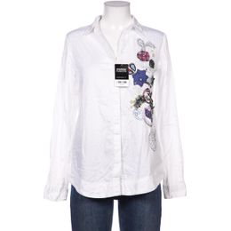 Desigual Damen Bluse, weiß, Gr. 38