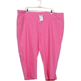 Ulla Popken Damen Stoffhose, pink, Gr. 60