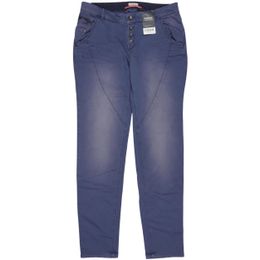 Esprit Damen Stoffhose, blau, Gr. 38