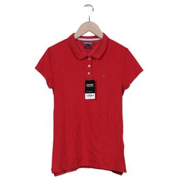 Tommy Hilfiger Damen Poloshirt, rot, Gr. 36