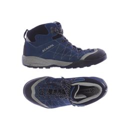 Scarpa Damen Stiefelette, blau, Gr. 35