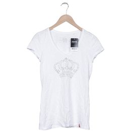 EDC by Esprit Damen T-Shirt, weiß, Gr. 36