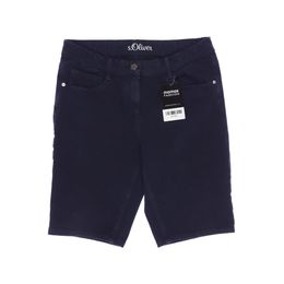 s.Oliver Damen Shorts, marineblau, Gr. 152