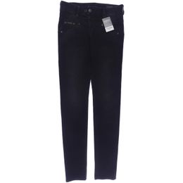 Herrlicher Damen Jeans, schwarz, Gr. 25