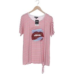 Ulla Popken Damen T-Shirt, weiß, Gr. 42