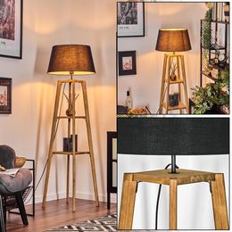 hofstein Bassagoda Stehleuchte 45 cm Naturfarben, 1-flammig