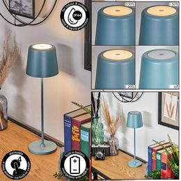 hofstein Belece Tischleuchte LED Blau, 1-flammig