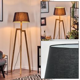 hofstein Bassagoda Stehleuchte 45 cm Naturfarben, 1-flammig