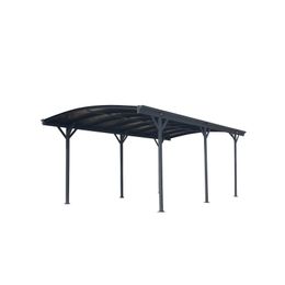 WESTMANN Aluminium Runddach Carport Bergen anthrazit
