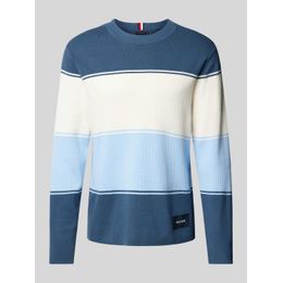 Tommy Hilfiger Strickpullover mit Logo-Patch