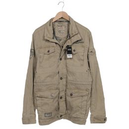 CAMP DAVID Herren Jacke, beige, Gr. 52