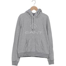 Gant Damen Kapuzenpullover, grau, Gr. 36