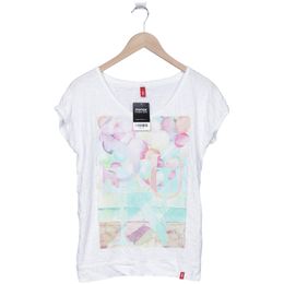 EDC by Esprit Damen T-Shirt, weiß, Gr. 36